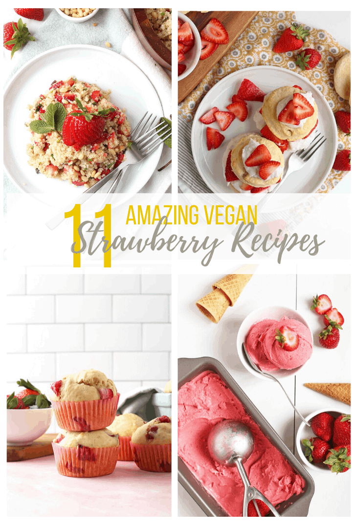 11 Refreshing Vegan Strawberry Recipes - My Darling Vegan