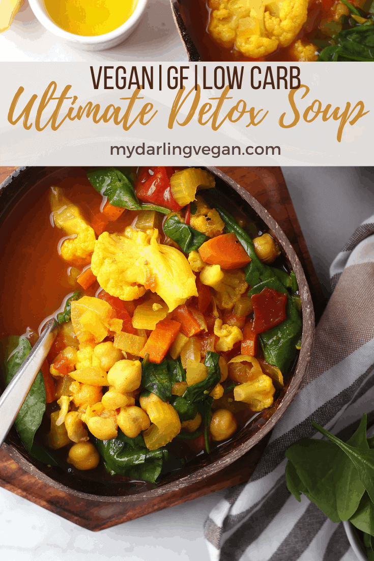 The ULTIMATE Vegetable Detox Soup - My Darling Vegan