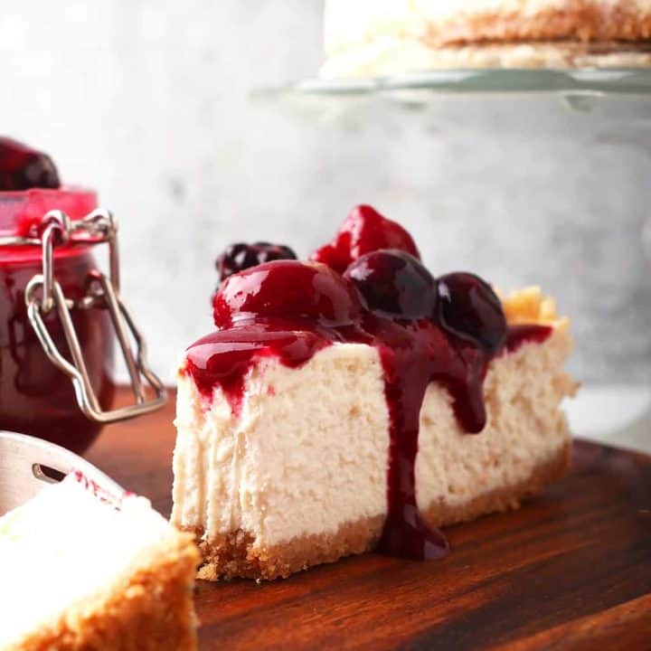 New York Style Vegan Cheesecake - My Darling Vegan New York Style Vegan Cheesecake - My Darling Vegan