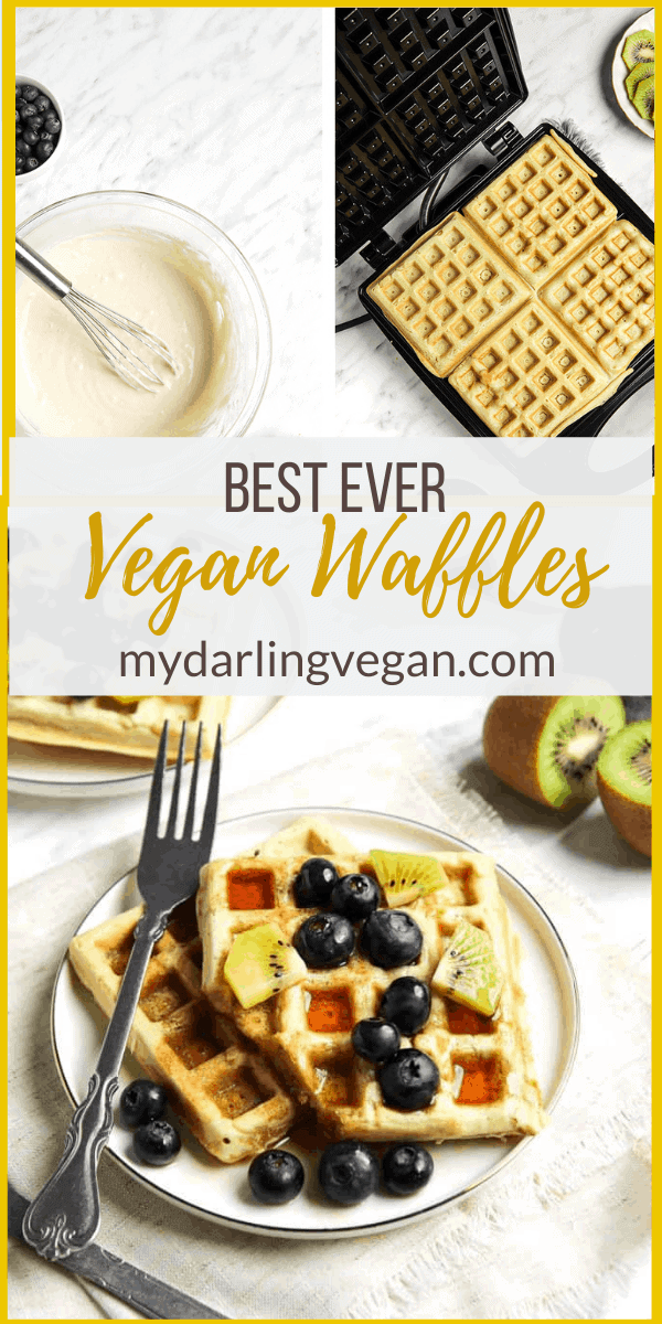 Classic Vegan Waffle - My Darling Vegan