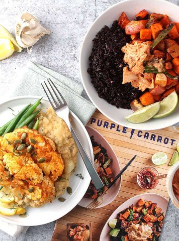 Purple Carrot Meal Delivery Service | My Darling Vegan